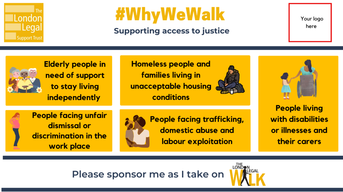 London Legal Walk 2023- Social Media Toolkit - London Legal Support ...
