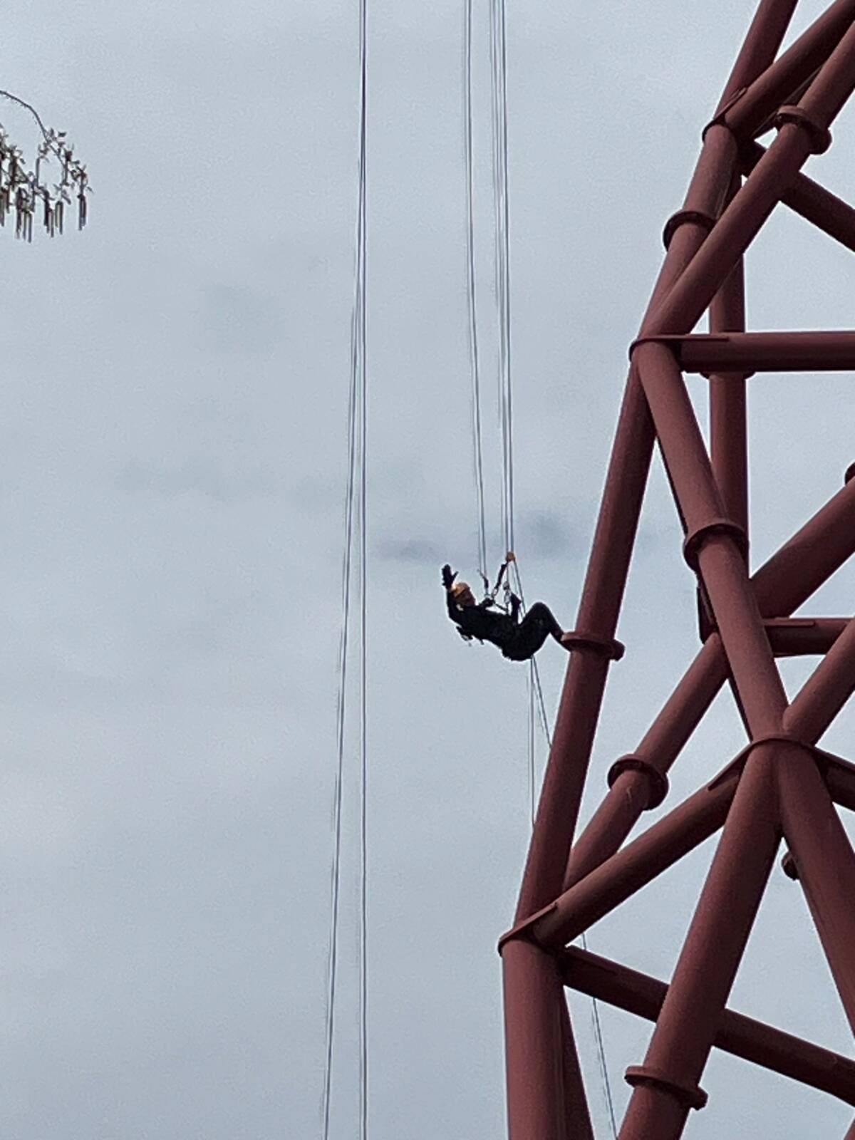 ArcelorMittal Orbit Abseil 2023 - London Legal Support Trust - LLST