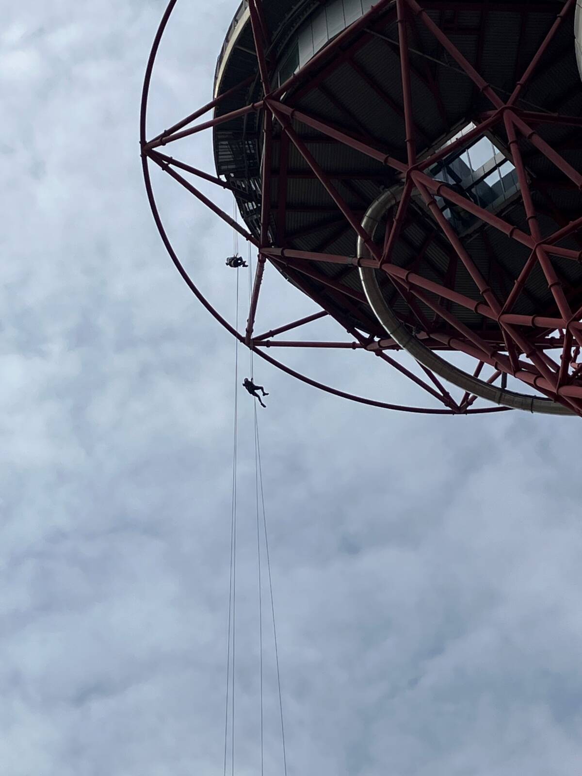 ArcelorMittal Orbit Abseil 2023 - London Legal Support Trust - LLST