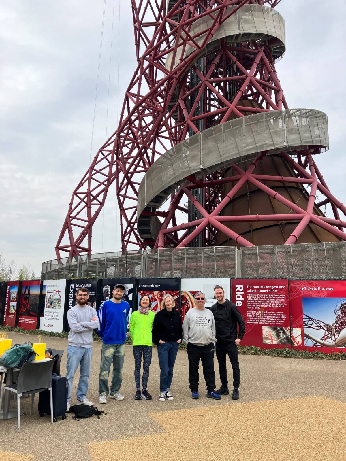 ArcelorMittal Orbit Abseil 2023 - London Legal Support Trust - LLST