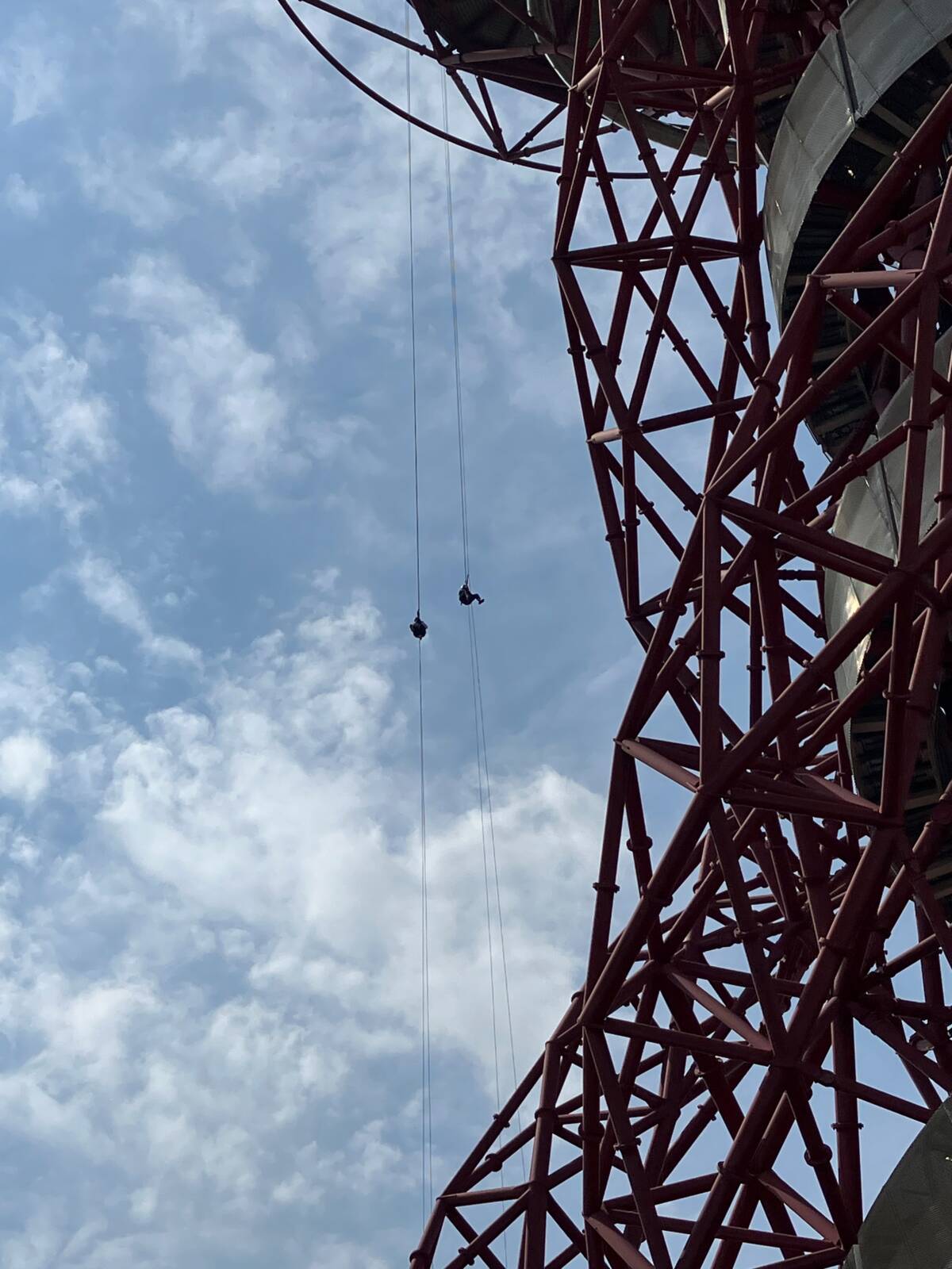 ArcelorMittal Orbit Abseil 2023 - London Legal Support Trust - LLST