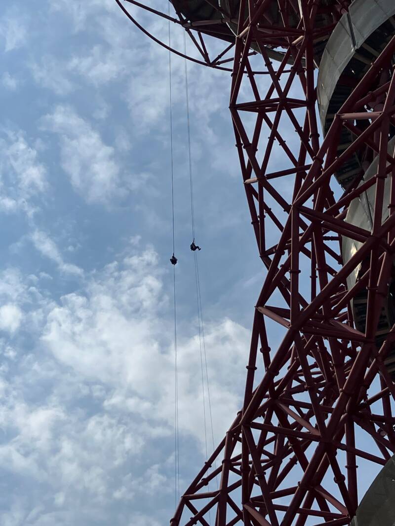 ArcelorMittal Orbit Abseil 2023 - London Legal Support Trust - LLST