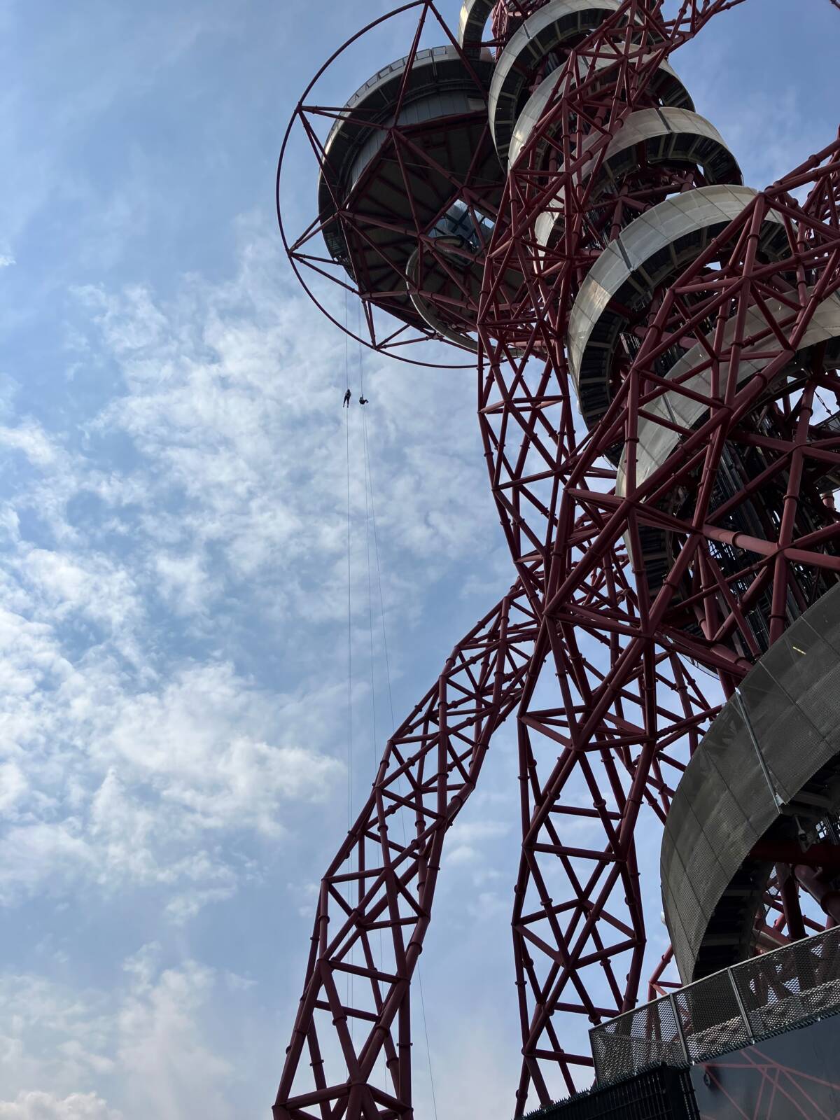 ArcelorMittal Orbit Abseil 2023 - London Legal Support Trust - LLST