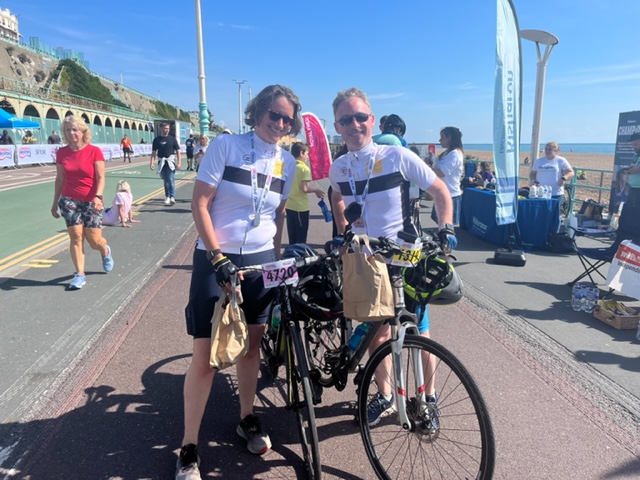 London to Brighton Cycle 2023 - London Legal Support Trust - LLST