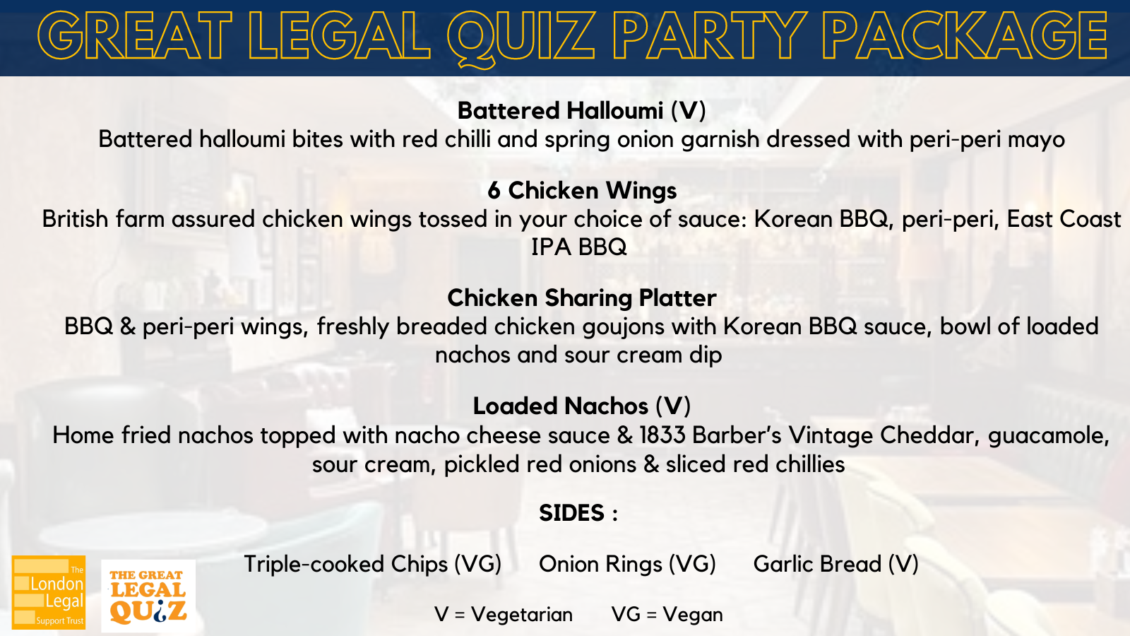 LLST's Great Legal Quiz 2024 - London Legal Support Trust - LLST