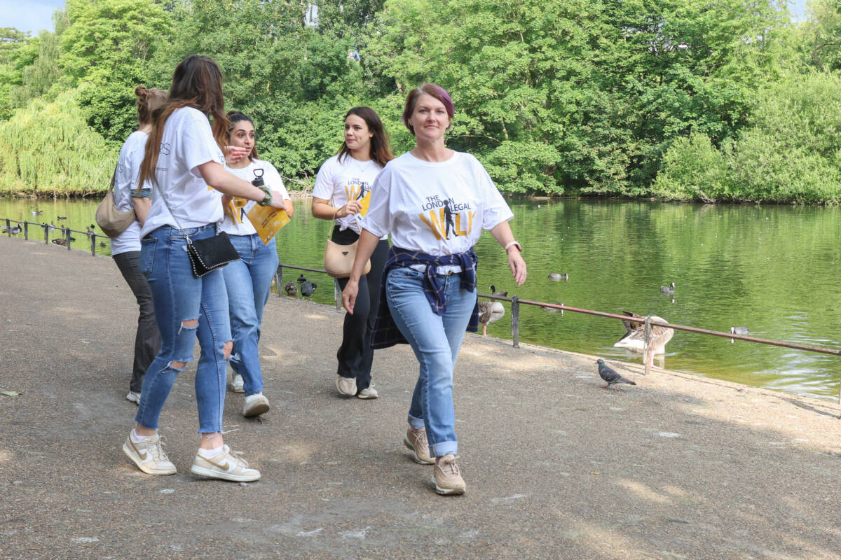 London Legal Walk 2024 Photos - Marcus - London Legal Support Trust - LLST